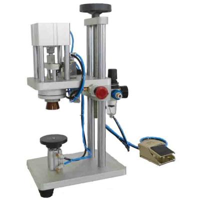 China Semi-Automatic Perfume Spray Pump Crimping Machine 220V 150W for 10-15mm Pumps for sale