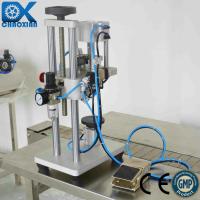 China Semi-Automatic Perfume Spray Pump Crimping Machine 220V 150W for 10-15mm Pumps for sale