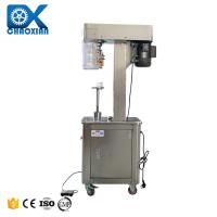 China Semi-Automatic Aluminum Cap ROPP Capping Machine 110V 220V 600-1200BPH for Glass Bottles for sale