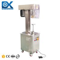China Semi-Automatic Aluminum Cap ROPP Capping Machine 110V 220V 600-1200BPH for Glass Bottles for sale