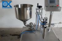 China 4 Head Automatic Piston Filling Machine 5-5000ml Adjustable Liquid Bottling Equipment for sale