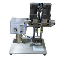 China Semi-Automatic Screw Capping Machine 220V 110V for 20-50mm Caps 50-300mm Bottles for sale