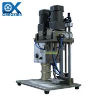 China Semi-Automatic Screw Capping Machine 220V 110V for 20-50mm Caps 50-300mm Bottles for sale