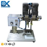 China Semi-Automatic Screw Capping Machine 220V 110V for 20-50mm Caps 50-300mm Bottles for sale