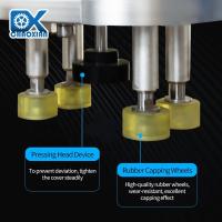 China Semi-Automatic Screw Capping Machine 20-50mm Cap Diameter 600-1200bph for Bottles Jars for sale