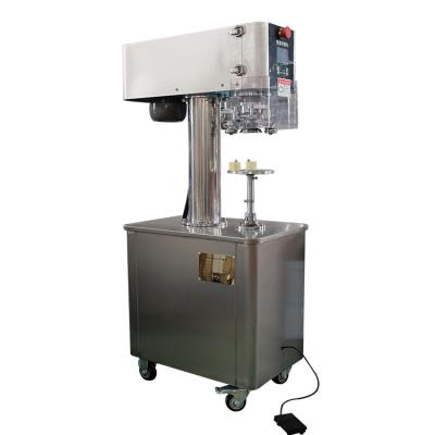 China Semi-Automatic Bottle Cap Sealing Machine 220V 400W for Cans Jars Drums 50-130mm Diameter for sale