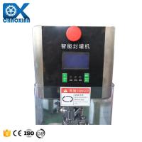 China Semi-Automatic Bottle Cap Sealing Machine 220V 400W for Cans Jars Drums 50-130mm Diameter for sale