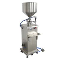 China Semi Automatic Vertical Piston Filling Machine 5-50ml for Essential Oil Chemical Liquid Filler CE for sale