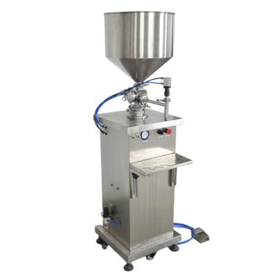 China Semi Automatic Vertical Piston Filling Machine 5-50ml for Essential Oil Chemical Liquid Filler CE for sale