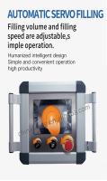 China Automatic Servo Piston Filling Machine 5-5000ml with Heating Hopper for Honey Soap Yogurt for sale