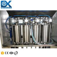China Automatic Servo Piston Filling Machine 100-5000ml for Jelly Coconut Glass Bottle for sale