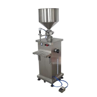 China Semi Automatic Piston Filling Machine 5-5000ml Stainless Steel for Water Juice for sale