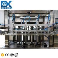 China Automatic Servo Piston Filling Machine 100-1000ml PET Bottle Water Oil Liquid Filler for sale