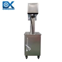 China Semi-Automatic Can Sealing Machine 220V 400W for Beverage Beer Food Tin Can Capping for sale