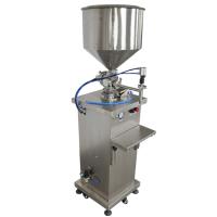China Semi-Automatic Piston Filling Machine 5-5000ml Pneumatic Liquid Filler for Oil Energy Drink for sale