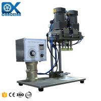 China Semi Automatic Pneumatic Desktop Bottle Capper 220V 150W for Caps 20-50mm for sale