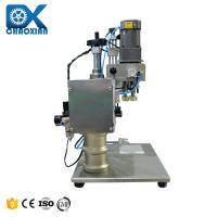 China Semi Automatic Pneumatic Desktop Bottle Capper 220V 150W for Caps 20-50mm for sale