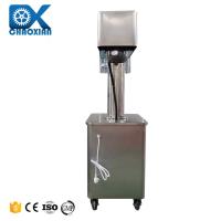 China Semi-Automatic Can Seaming Machine 220V 400W for Tin Aluminum Plastic Cans 600-1200bph for sale