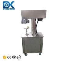 China Semi-Automatic Can Seaming Machine 220V 400W for Tin Aluminum Plastic Cans 600-1200bph for sale