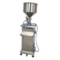 China Semi Automatic Liquid Filling Machine 5-5000ml Pneumatic Piston Filler for Juice Wine Bottle Milk for sale