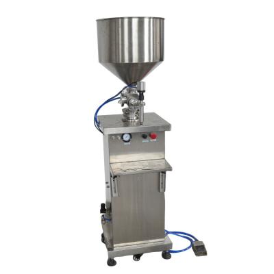 China Semi-Automatic Pneumatic Single Head Liquid Filling Machine 100-5000ml CE Certified for sale