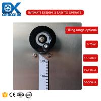 China Semi-Auto Piston Filling Machine 100-1000ml for Paste Cream Honey Lubricant for sale