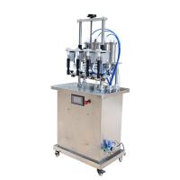 China Semi Automatic Vacuum Equal Level Perfume Filling Machine 5-5000ml CE for sale