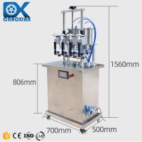 China Semi Automatic Vacuum Equal Level Perfume Filling Machine 5-5000ml CE for sale