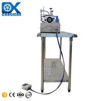 China Semi-Automatic Piston Liquid Filling Machine 5-1000ml Tabletop Spout Pouch Packing for sale