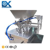China Semi-Automatic Double Head Piston Filling Machine 5-5000ml CE Certified for sale