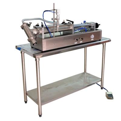 China Small-Scale Small Dose Fillers Semi Automatic Bottled Bottle Soap Hand Liquid Filling Machine for sale