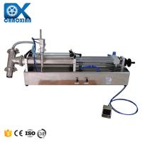 China Table Top Two Head Piston Filling Machine for Thick Sticky Liquid 5-5000ml for sale