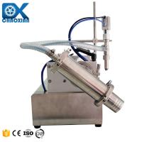 China Semi Automatic Sanitize Sample Soap Bottled Sachet Seltzer Spring Soda Water Filling Machine for sale