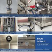 China 100-1000ml Semi Automatic Liquid Filling Machine for Juice Oil Lotion Pneumatic Piston Filler for sale