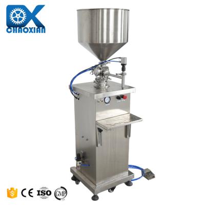 China Semi Automatic Liquid Filling Machine 100-1000ml Pneumatic Bottle Filler CE for sale