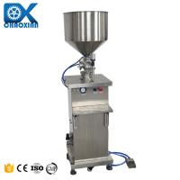 China Semi Automatic Liquid Filling Machine 100-1000ml Pneumatic Bottle Filler CE for sale