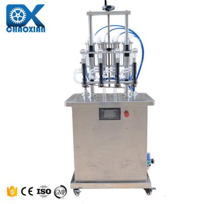 China Semi Automatic 4 Head Vacuum Equal Liquid Level Perfume Filling Machine 150W for sale