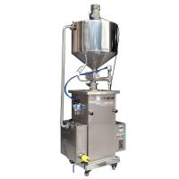China Semi-Automatic Hot Filling Machine for Paste Wax Gel 5-500ml CE Certified for sale