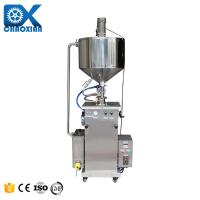 China Semi-Automatic Hot Filling Machine for Paste Wax Gel 5-500ml CE Certified for sale