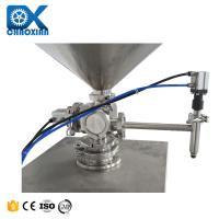 China Manual Gel Honey Stick Liquid Hazelnut Chocolate Paste Metal Bottle Quantitative Filling Machine for sale