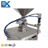 China Manual Gel Honey Stick Liquid Hazelnut Chocolate Paste Metal Bottle Quantitative Filling Machine for sale