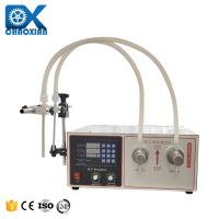 China Small Desktop Semi-automatic Oil Beverage Electrical Digital Control Pump Liquid Filling Machine for sale