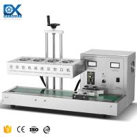 China Automatic Electromagnetic Induction Cap Sealing Machine 1200-4800 BPH for 15-120mm Bottles with 1.8kW Power for sale