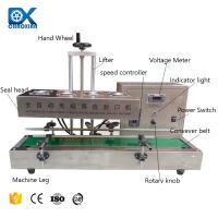 China Automatic Electromagnetic Induction Cap Sealing Machine 1200-4800 BPH for 15-120mm Bottles with 1.8kW Power for sale
