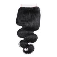 China Swiss Human Hair Lace Closure 100% Brazilian Transparent HD Lace Closure for sale