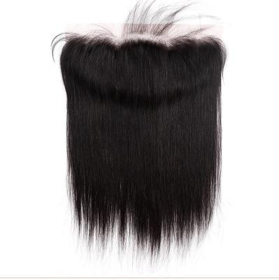 China Swiss Human Hair Lace Frontal 13x4 Virgin Thin Transparent Closure Pre Plucked for sale