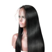 China Brazilian Full Lace Human Hair Wig Straight Medium 10