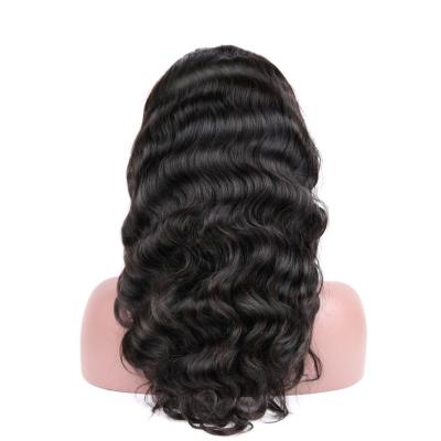 China Brazilian Wig Virgin Body Wave Human Hair , 360 Frontal Wig Lace Front Closure for sale