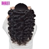 China Raw Virgin Loose Wave Indian Human Hair Extensions With Cuticle Aligend 10A Grade for sale