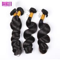 China Unprocessed Malaysian Human Hair Loose Wave Hair Bundles Drop Shipping for sale